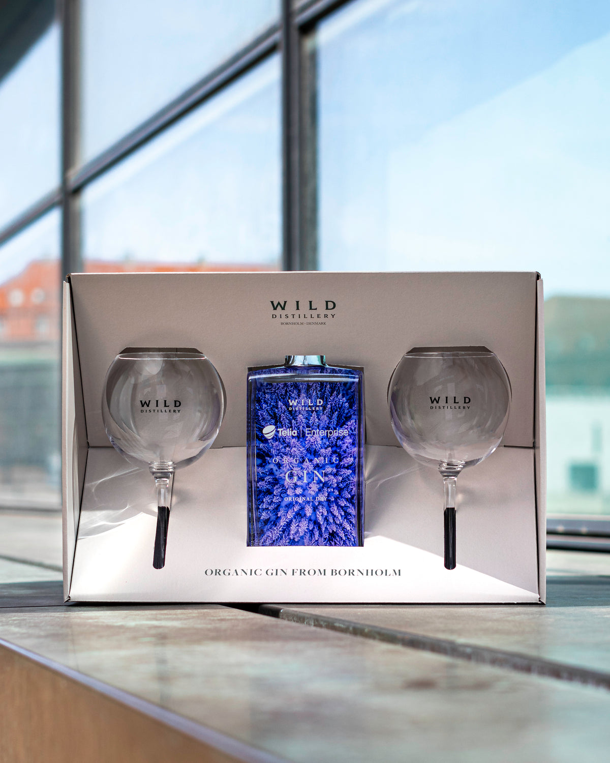 Gaveæsker med bornholmsk produceret gin – Wild Distillery Bornholm ApS