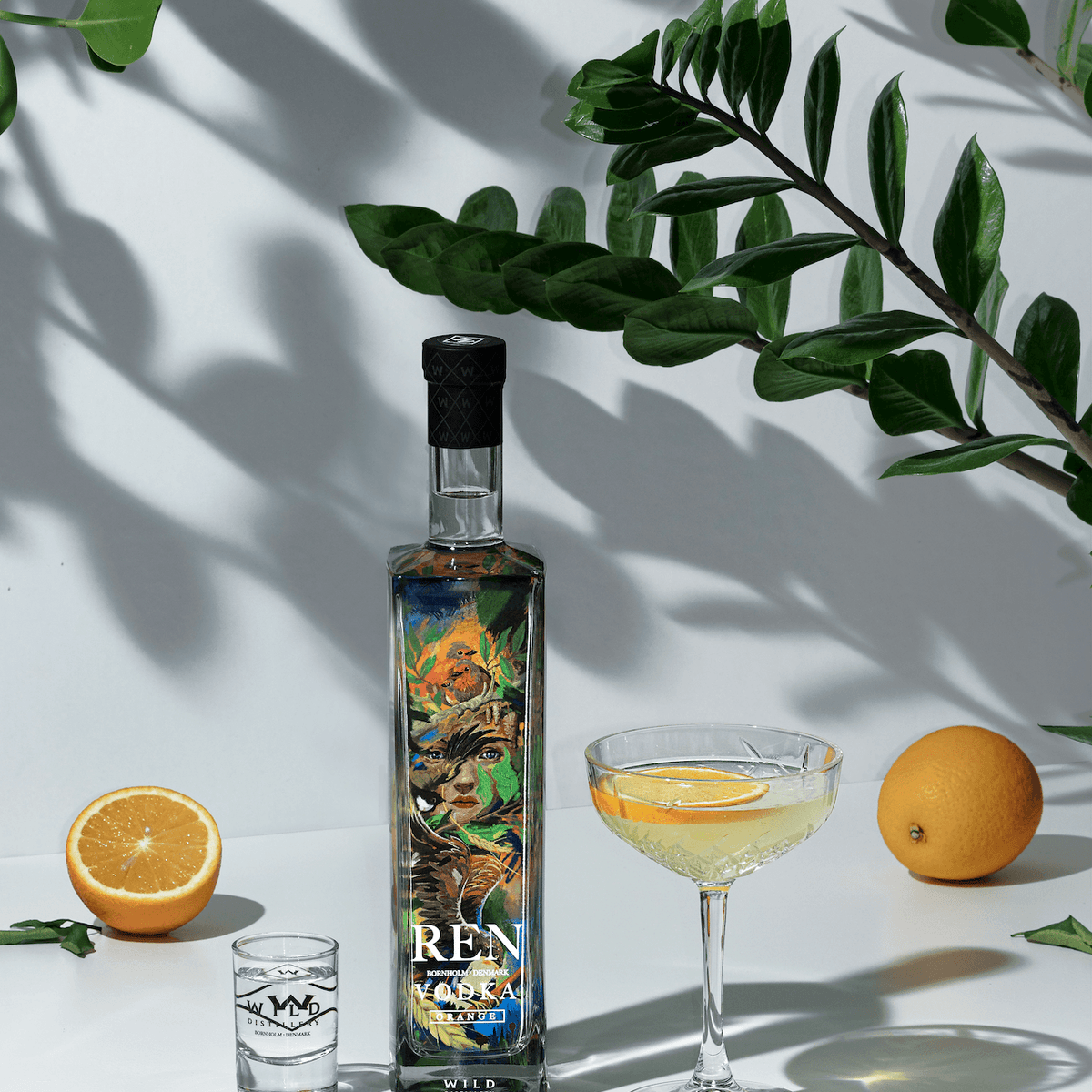 Orange Vodka | Økologisk vodka med appelsin – Wild Distillery Bornholm ApS